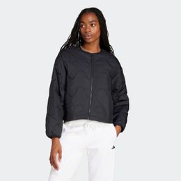 Damen Steppjacke "W NUGANIC INS J", schwarz, Gr. S, adidas Sportswear, Obermaterial: 100% Polyester, Jacken