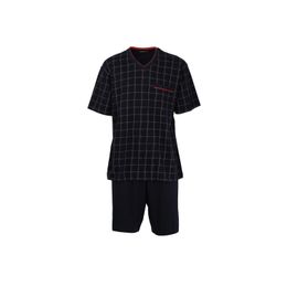 G&ouml;tzburg G&Ouml;TZBURG Herren Schlafanzug "Pyjama", Gr. 6XL, blau, Obermaterial: 100% Baumwolle CO., Homewear-Sets