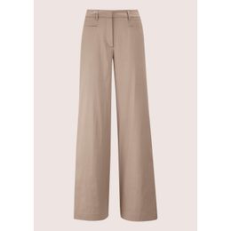 Madeleine Mode MADELEINE Damen Palazzohose "Hose Weite Hose mit Taschen"berber, Gr. 21, Obermaterial: 76% Baumwolle CO. 21% Polyamid PA. 3% Elasthan EL., Hosen