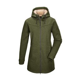 G.I.G.A. by Killtec Damen Fleecejacke "GW 37 WMN KNTFLC PRK", gr&uuml;n, Gr. 38, G.I.G.A. DX BY KILLTEC, Oberseite: 100% Polyester;R&uuml;ckseite: 100% Polyester, Jacken,