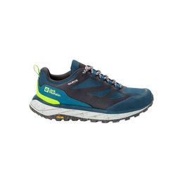 Jack Wolfskin Herren Wanderschuh "TERRAVENTURE TEXAPORE LOW M", Gr. 7schwarz, sea, Main Material 100% Polyamide Second Material Lining Sole 100%
