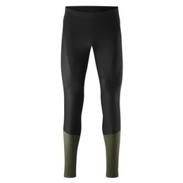 Gonso Herren Fahrradhose "Essential Tight Softshell No Pad M", gr&uuml;n, Gr. 4XL, 100% Polyester, Hosen, Herren Radhose ohne Sitzpolster Tight fit