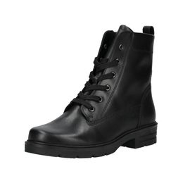 Gabor Damen Schn&uuml;rstiefelette "Gabor Stiefelette Glattleder", Gr. 38, schwarz, Glattleder, Schuhe