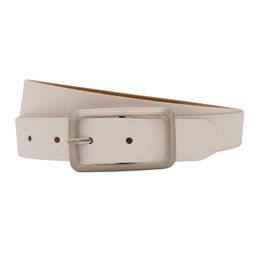 AnnaMatoni Damen Lederg&uuml;rtel "AnnaMatoni Lederg&uuml;rtel Muna Lederg&uuml;rtel Muna", wei&szlig;, Gr. 120, 100% Leder, G&uuml;rtel