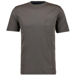 Ragman Herren T-Shirttaupe dunkel, 867, Gr. L, 70% Baumwolle 30% Polyester, Shirts