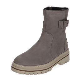 Camel Active Damen Stiefelette "Camel Active Stiefelette Leder", Gr. 36dunkelgrau, Leder, Schuhe