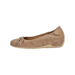 H&ouml;gl H&Ouml;GL Damen Keilpumps "H&ouml;gl Pumps Veloursleder", Gr. 41,5, beige, Veloursleder, Schuhe