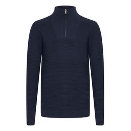 !Solid SOLID Herren Troyer "Troyer SDReco", blau, Gr. L, Obermaterial: 70% Baumwolle CO recyc.. 30% Polyester Pol. recyc.., Pullover