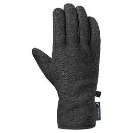 Reusch Damen Skihandschuhe "Meridian", grau, Gr. 11, unifarben, 95% Polyester, 4% Lederimitat, 1% Elasthan, Handschuhe, mit wasserdichter Funktion