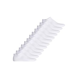 Hugo Herren Sneakersocken "Socken 12P AS UNI CC 10260253 01 12er Pack", Gr. 43, wei&szlig;, Obermaterial: 68% Baumwolle CO. 30% Polyamid PA. 2% Elasthan