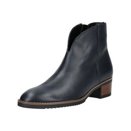 Gabor Damen Stiefelette "Gabor Stiefelette Nappaleder", Gr. 38,5, blau, Nappaleder, Schuhe