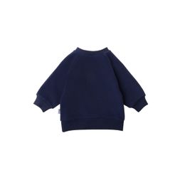 Liliput M&auml;dchen Sweatshirt "Croissant", blau, Gr. 74, bedruckt, 80% Baumwolle, 20% Polyester, Sweatshirts, mit Rundhalsausschnitt