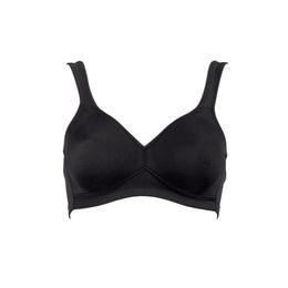 Rosa Faia Damen Bustier "BH Twin Soft Bra 1er Pack", Gr. 75, schwarz, Obermaterial: 70% Polyamid PA. 30% Elasthan EL., BHs