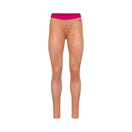 KARI TRAA Damen Thermohose "Fryd", orange, Gr. M, 90% Polyester, 10% Elasthan, Hosen, mit schnelltrocknendem 4-Wege-Stretch