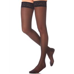 Damen Strümpfe, 2, schwarz, 73% Polyamid, 27% Elasthan, Socken