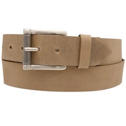 AnnaMatoni Herren Ledergürtel "AnnaMatoni Ledergürtel Zili Ledergürtel Zili", beige, Gr. 125, 100% Leder, Gürtel