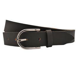 AnnaMatoni Damen Lederg&uuml;rtel "AnnaMatoni Lederg&uuml;rtel Glora Lederg&uuml;rtel Glora", schwarz, Gr. 115, 100% Leder, G&uuml;rtel