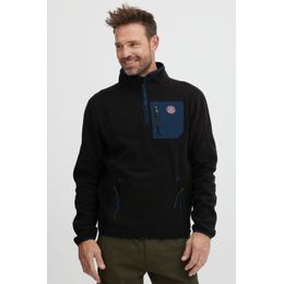 FQ1924 Herren Strickfleece-Pullover "Fleecejacke FQLucas", schwarz, Gr. L, Obermaterial: 100% Polyester PES., Sweatshirts