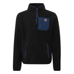 FQ1924 Herren Strickfleece-Pullover "Fleecejacke FQLucas", schwarz, Gr. L, Obermaterial: 100% Polyester PES., Sweatshirts