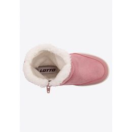 Lotto M&auml;dchen Winterboots, Gr. 38, rosa, Synthetik, Schuhe, Winterschuhe, Winterstiefel, Snowboots, gef&uuml;ttert mit Rei&szlig;verschluss