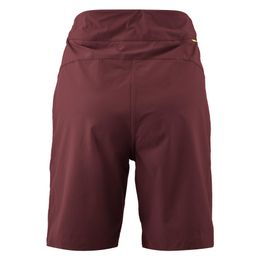 Gonso Damen Fahrradhose "Adventure Shorts W", rot, Gr. 44, 90% Polyamid, 10% Elasthan, Hosen, Strapazierf&auml;hig und formstabil