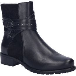 Josef Seibel Damen Stiefelette "Chiara 03, schwarz", Gr. 37, schwarz, Obermaterial: 100% Rindsleder Leather cow., Schuhe