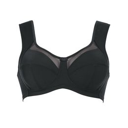 Anita Damen Entlastungs-BH "Entlastungs BH Clara", Gr. 110, schwarz, Stoff, Obermaterial: 80% Polyamid PA. 20% Elasthan EL., BHs