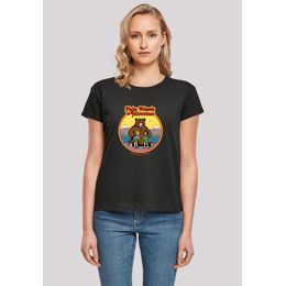 F4NT4STIC Damen T-Shirt "US National Parks Make Friends At Yellowstone", schwarz, Gr. S, Obermaterial: 100% Baumwolle, Shirts, Premium Qualit&auml;t