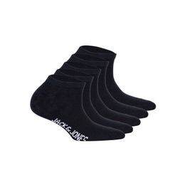Jack & Jones JACK & JONES M&auml;dchen Sneakersocken "Socken JACDONGO SOCKS 5 PACK JNR 5er Pack", Gr. 38, schwarz, Obermaterial: 72% Baumwolle CO. 26% Polyester PES.