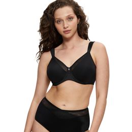 Triumph Damen Minimizer-BH "True Shape Sensation", Gr. 80, schwarz, Jersey, Obermaterial: 65% Polyamid, 26% Elasthan (LYCRA), 9% Polyester, BHs,