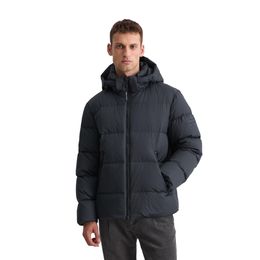 Marc O'Polo MARC O'POLO Herren Daunenjacke, blau, Gr. L, Web, Obermaterial: 100% Polyester. Futter: 100% Polyamid. F&uuml;llung: 70% Daunen, 30% Federn, Jacken, mit