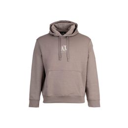 Armani Exchange Herren Sweatshirt "Sweatshirt", beige, Gr. S, Obermaterial: 79% Baumwolle CO. 17% Polyester PES. 4% Elasthan EL., Sweatshirts