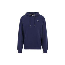 Fila Herren Sweatshirt "Sweatshirt BRAIVES raglan hoody", blau, Gr. M, Obermaterial: 80% Baumwolle CO. 20% Polyester PES., Sweatshirts