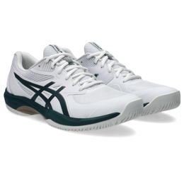 asics Herren Tennisschuh "GAME FF", Gr. 46,5, weiß, Synthetik, Textil, Schuhe, Multicourt-Schuhe