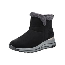 Tom Tailor Damen Snowboots "Tom Tailor Stiefel Lederimitat/Textil", Gr. 40, schwarz, Lederimitat, Textil, Schuhe