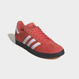 Herren Sneaker "GAZELLE", adidas originals, Gr. 38, wei&szlig;, Leder, Textil, Schuhe