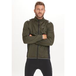 Endurance Herren Laufjacke "Diker", gr&uuml;n, Gr. XXXL, bedruckt, 100% Polyester, Jacken, mit reflektierenden Elementen