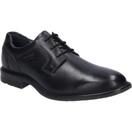 Josef Seibel Herren Schn&uuml;rschuh "Earl 01, schwarz", Gr. 45, schwarz, Obermaterial: 100% Rindsleder Leather cow., Schuhe