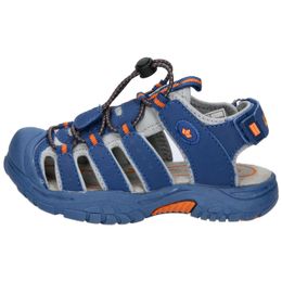 Lico Kinder Sandale "Sandale Nimbo", Gr. 33, blau, Synthetik, Schuhe