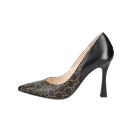 Nero Giardini Damen High-Heel-Pumps "Nero Giardini Pumps Leder/Textil", Gr. 39moro, Leder, Textil, Schuhe