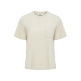 oxmo Damen T-Shirt "T-Shirt OXFrika", beige, Gr. XXL, Obermaterial: 80% Baumwolle CO. 20% Polyester PES., Shirts