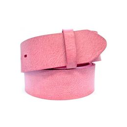 Damen G&uuml;rtelriemen, pink, Gr. 80, RETTUNGSRING G&Uuml;RTEL, Leder, G&uuml;rtel