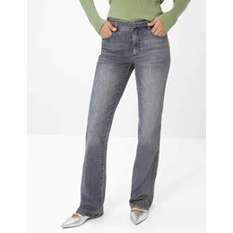 Brax Damen 5-Pocket-Jeans "Style MARY", grau, Gr. 22, Denim/Jeans, 93% Baumwolle, 5% Elastomultiester, 2% Elasthan, Jeans