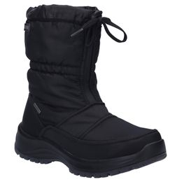 Josef Seibel Damen Snowboots "Colorado 58", Gr. 43, schwarz, Lederimitat, Textil, unifarben, Schuhe, Winterboots, Schlupfboots, Komfortschuh mit