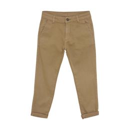 Minymo Jungen Chinohose "Chinohose MIPants", braun, Gr. 110, Obermaterial: 97% Baumwolle CO. 3% Elasthan EL., Hosen