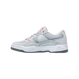 DC Shoes Damen Sneaker "Construct", Gr. 10, grau, Obermaterial:54.6% Leder, 20.9% Synthetikmaterial, 25.5% Polyester., Schuhe