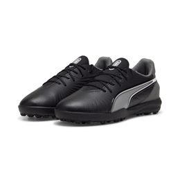 Puma Kinder Fu&szlig;ballschuh "KING MATCH TT Fu&szlig;ballschuhe Jugendliche", Gr. 36, wei&szlig;, Obermaterial: Textil, Synthetik. Futter: Textil. Innensohle: