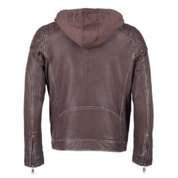 Mustang Herren Lederjacke "31023163", braun, Gr. M, Obermaterial: 100% Schafsleder; Futter: 60% Baumwolle, 40% Polyester; &Auml;rmelfutter: 100%
