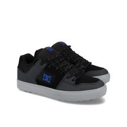 DC Shoes Herren Winterboots "Pure Wnt", Gr. 10,5, schwarz, Obermaterial: Leder [Kuh] / Futter: Textil / Au&szlig;ensohle: Gummi., Schuhe