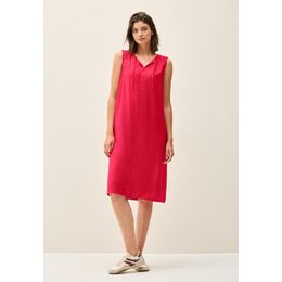 Cecil Damen Midikleid, rot, Gr. S, unifarben, Stoff, 88% Viskose, 12% Nylon, Kleider, soft und trageangenehm